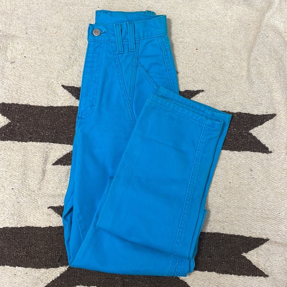 Rare Vintage Teal Wrangler Silver Lake Jeans - Gem